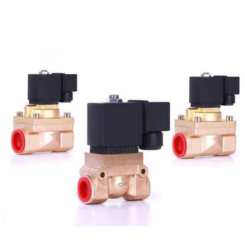 50bar Solenoid Valve Pilot Operation Normally Closed Brass solenoid valve-Motorized Ball Valve ...