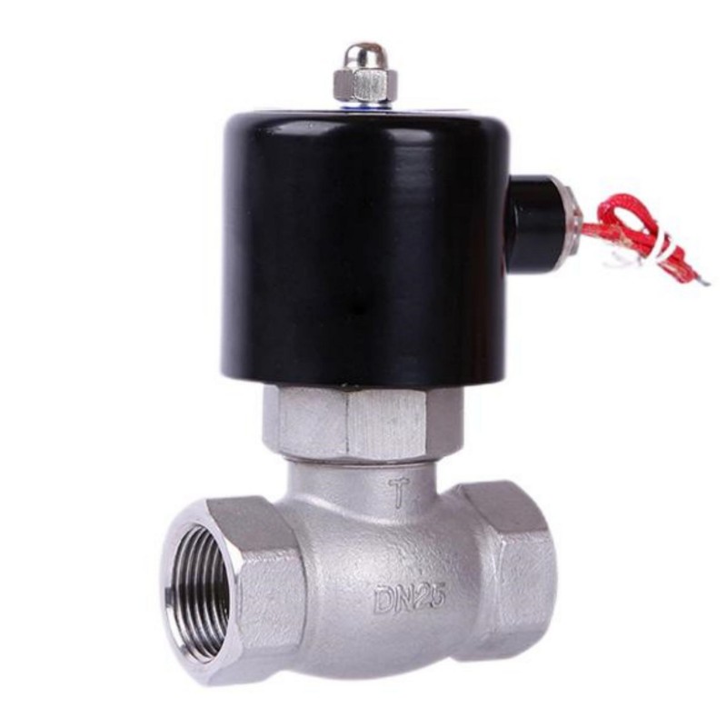 Stainelss Steel Steam Solenoid Valve Normally Closed Hi-Temp Electric Valve 16bar Supplier ...