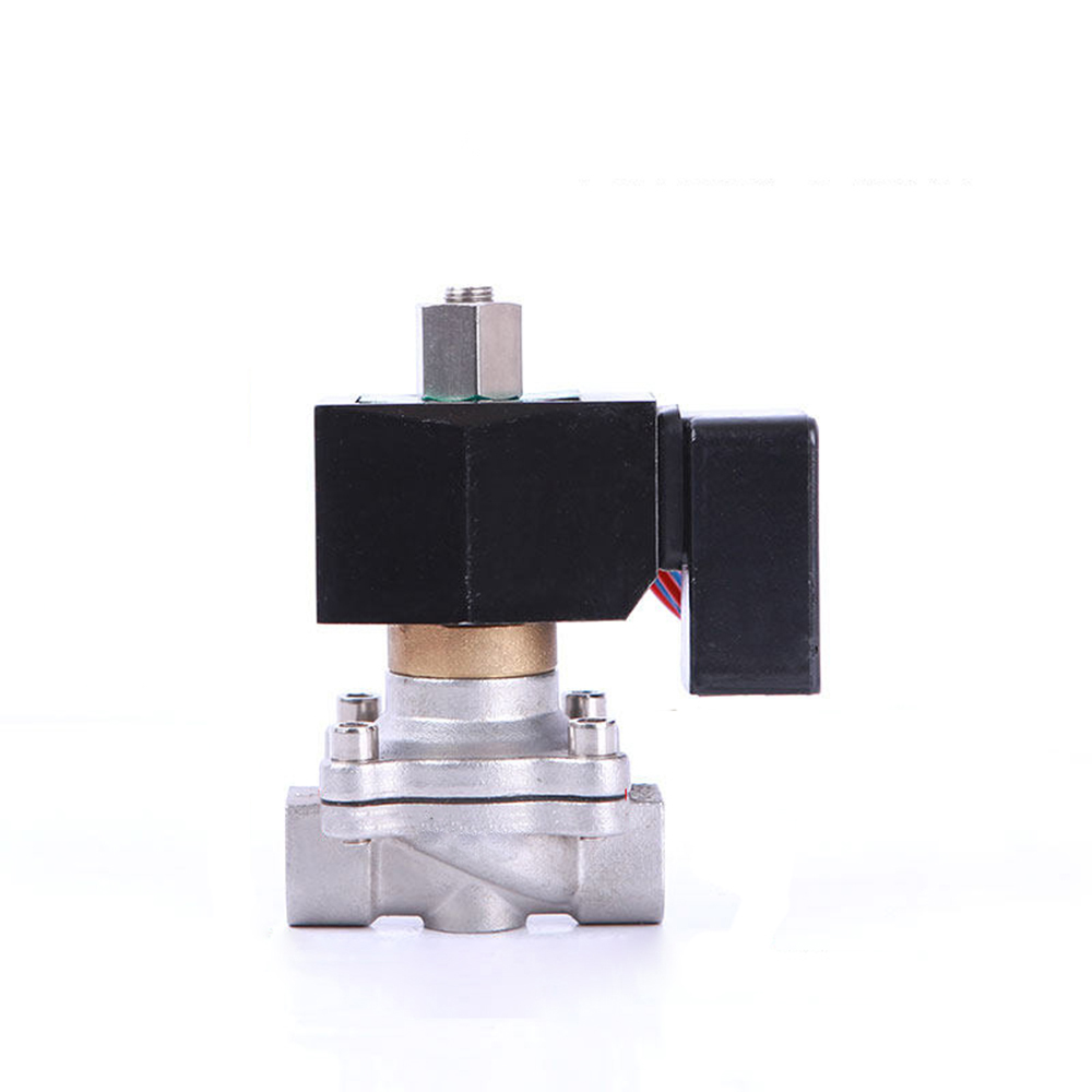 Normally Opened Solenoid Valve 24v 110v 220v Stainless Steel with Non hot Saving Energy Module ...