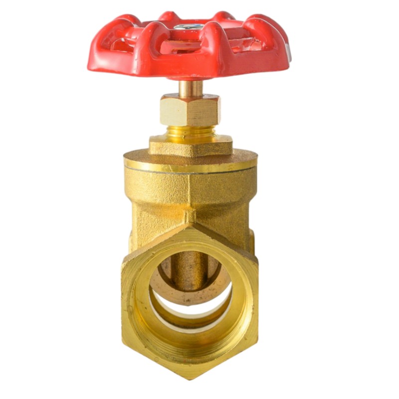 Brass Manual Gate Valves Two Way Female Thread Gate Valve Suppiler ...